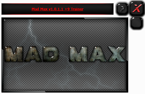 매드 맥스 트레이너 - Mad Max v1.0.1.1 +9 STEAM TRAINER [HoG] : 네이버 블로그
