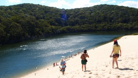 호주 _ 프레이저 아일랜드 _ 와비 호수 (Lake Wabby) : 네이버 블로그