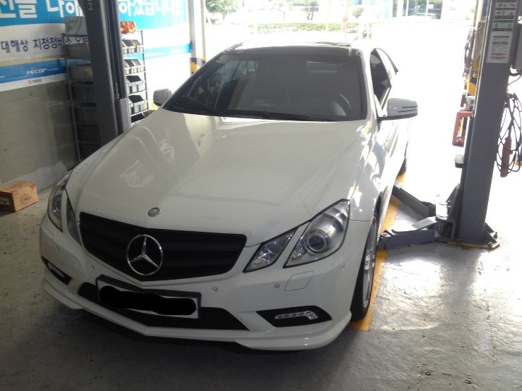 벤츠 W212 E350 쿠페 2011년식 점검 부산 수입차 정비 : 네이버 블로그