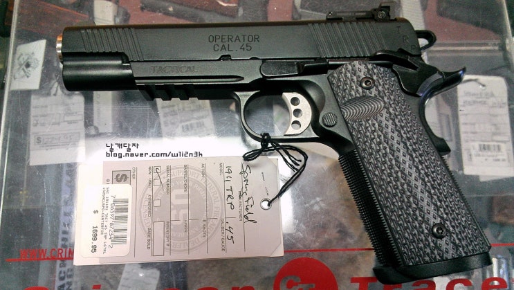 스프링필드 Springfield M1911-A1 TRP Operator PC9105LP .45ACP 권총 : 네이버 블로그