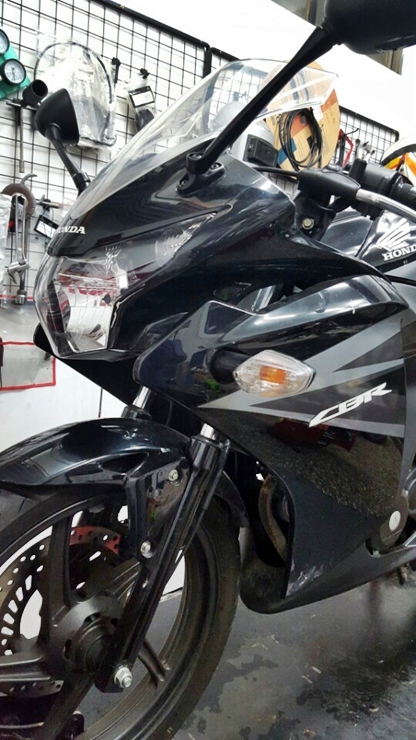 혼다 Cbr 125r 앞브레이크 패드 엔진오일 교체 체인청소 바이러스 핸드폰 거치대 장착 드라곤모터스 네이버 블로그