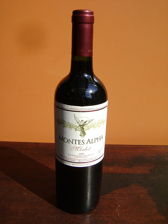 [No.19][칠레/Chile] Montes Alpha Merlot 2005(몬테스 알파 메를로 2005) : 네이버 블로그