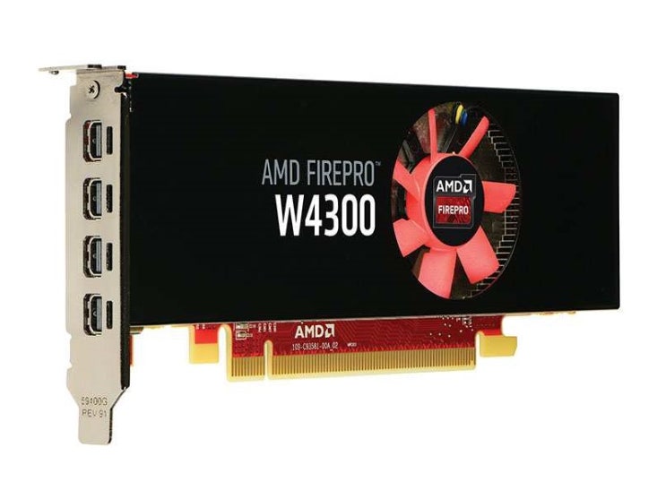 ACUBE 4K 지원 LP형 그래픽카드 AMD FirePro W4300 12월 하순 발매 : 네이버 블로그