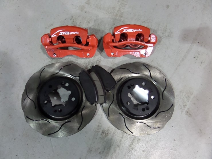 sm5 tce pa스포츠 2p브레이크 장착 : 네이버 블로그