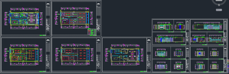 실내건축/인테리어 사무실 계획안 도면 : 네이버 블로그