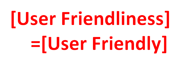 User Friendliness = User Friendly 사용하기 쉬운 : 네이버 블로그