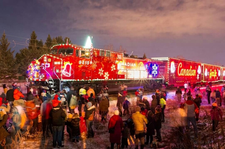 1년에 단 한 번 운행되는 특별한 열차 Canadian Pacific Holiday Train을 놓치지 마세요! : 네이버 블로그