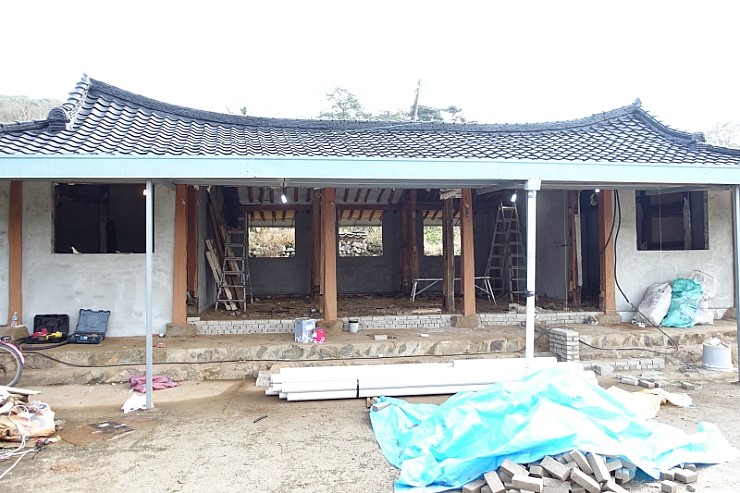 한옥 리모델링 장흥 오래된 시골집 리모델링 현장 농가주택 개조 농가주택 리모델링 사랑방건축디자인 사랑방인테리어