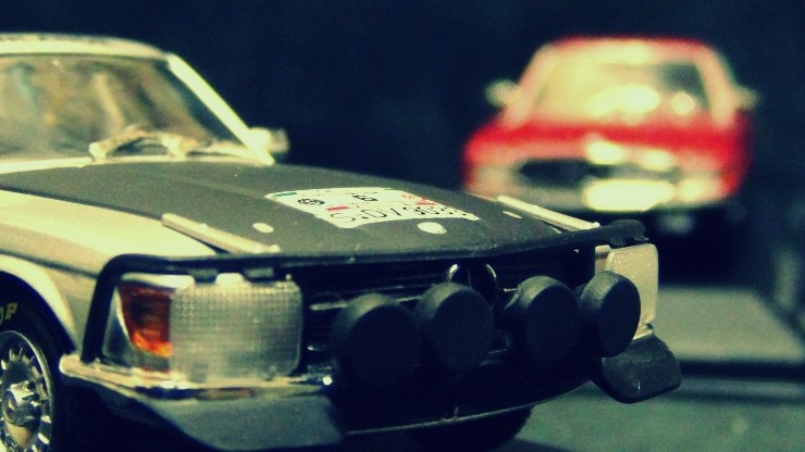 벤츠 450 SLC(C107) & RALLY 450 SLC 5.0 등 2종 + 미니챔프 1:43 다이캐스트 자동차 모형 ...