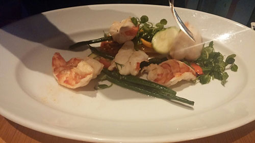 연어스테이크와 왕새우 야채볶음 : 네이버 블로그