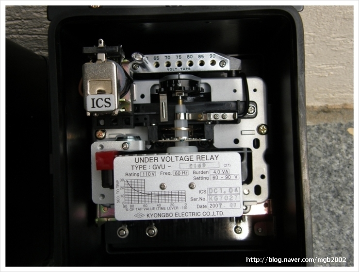 부족전압계전기 (UVR, UnderVoltage Relay) : 네이버 블로그