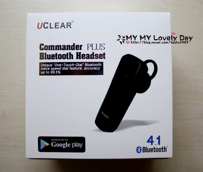 [블루투스이어폰] UCLEAR Commander 플러스 블루투스 헤드셋 후기 : 네이버 블로그