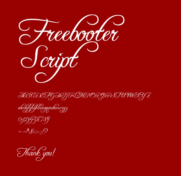 Freebooter script 크리스마스 폰트 / 무료폰트 공유 : 네이버 블로그