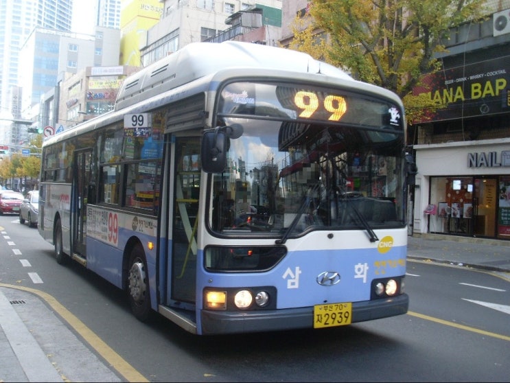 삼화피티에스삼화pts 99번 2007년형 저상슈퍼에어로시티 Cng 표준형저상 42번출신차량 2939호 네이버 블로그