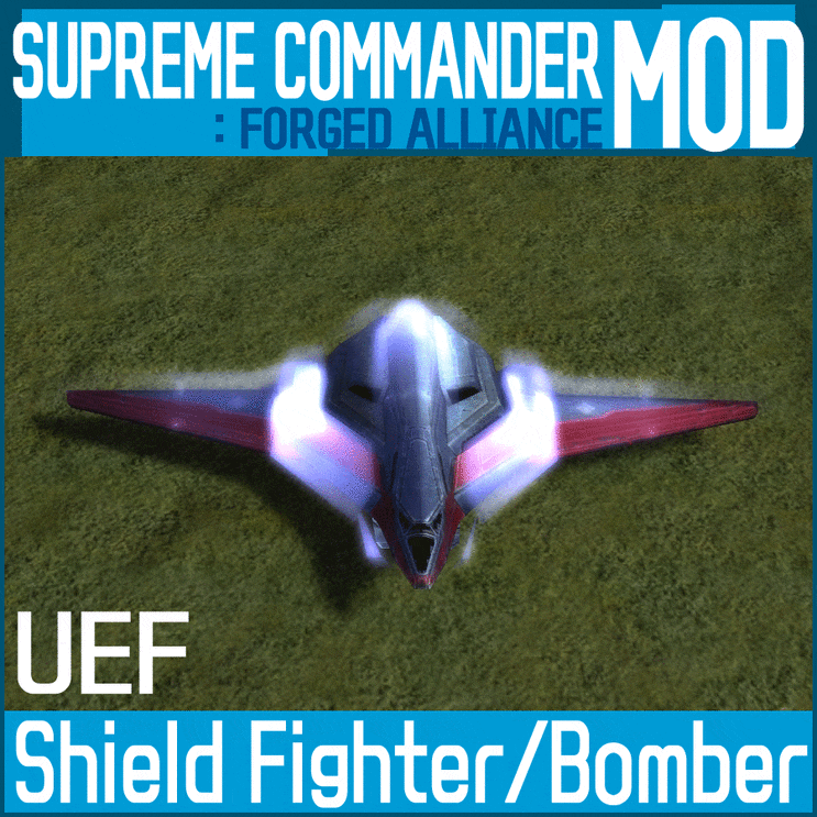 슈프림 커맨더 모드 DEA0202 - UEF shield fighter/bomber 쉴드 전폭기 : 네이버 블로그