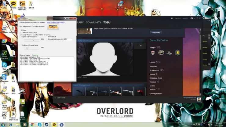 cs go vibrance.GUI 색감을조정해보자 : 네이버 블로그