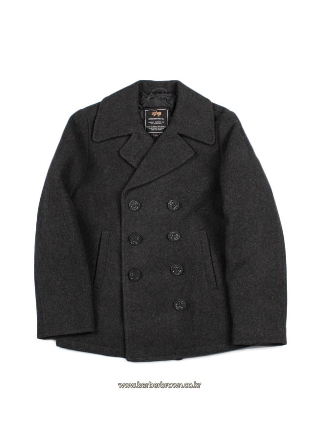 Alpha Inc Peacoat. / 알파피코트 / 알파인더스트리 / 남자피코트 / 짧은 코트 / 워크웨어 / 아메카지 / 바버 ...
