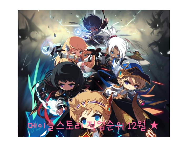 메이플스토리 12월 직업순위 및 DPM 순위 : 네이버 블로그