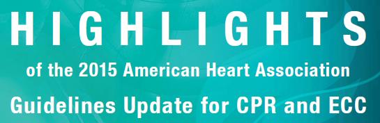 심폐소생술, 심장압박 속도와 깊이, Chest compression rate and depth, 2015 AHA ...