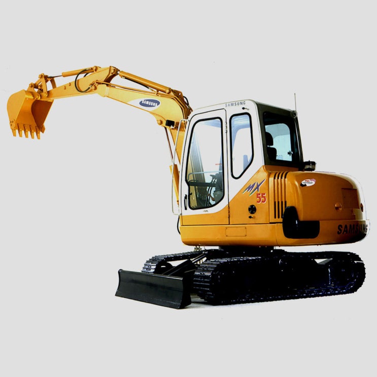 삼성굴삭기 MX55 : 네이버 블로그
