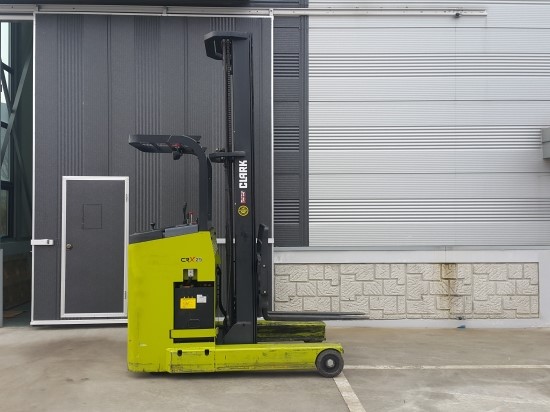 클라크 전동지게차 CRX25 리치 입식 2.5톤 7.5M : 네이버 블로그