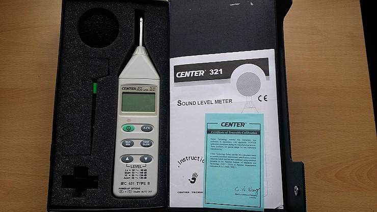 중고 소음측정기 CENTER 321 : 네이버 블로그