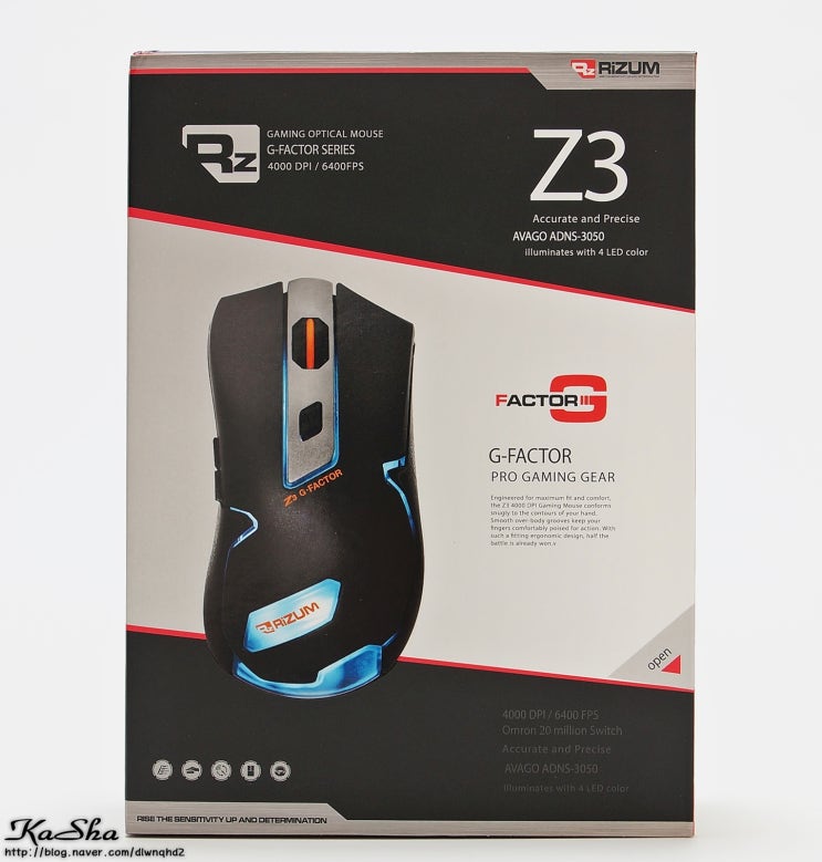 RIZUM G-FACTOR Z3 GAMING MOUSE : 네이버 블로그