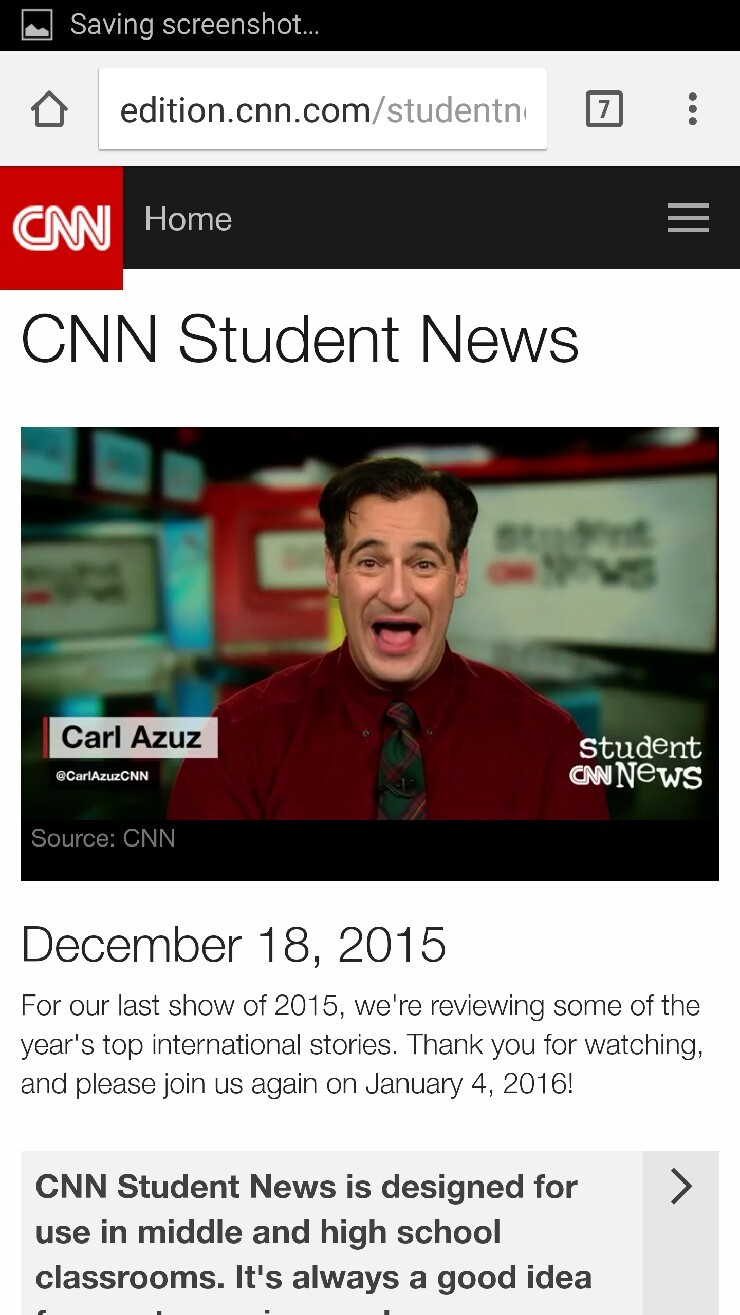 영어 제대로 공부하기(4), CNN Student News : 네이버 블로그