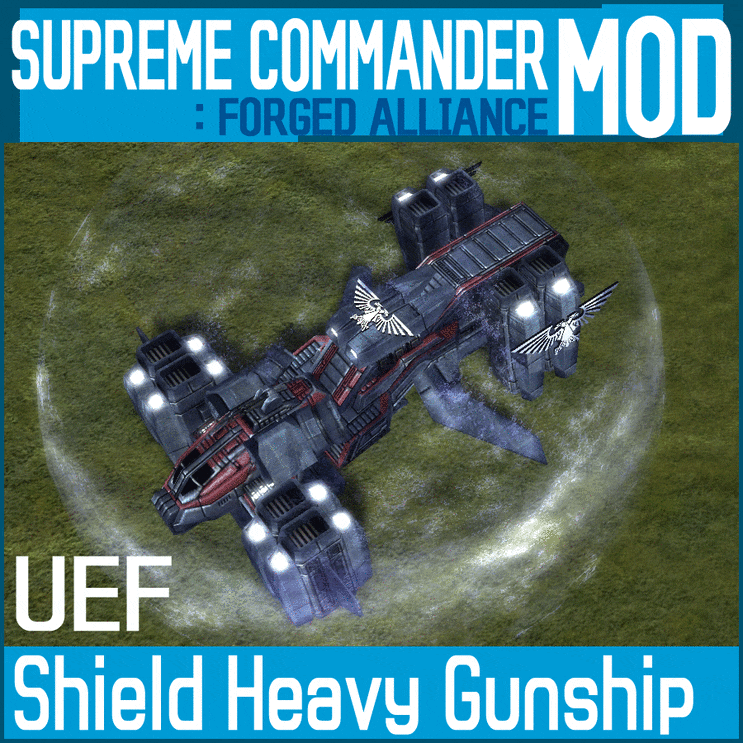 슈프림 커맨더 모드 UEA0305 Shield Heavy Gunship UEF 3테크 쉴드 헤비 건쉽 : 네이버 블로그