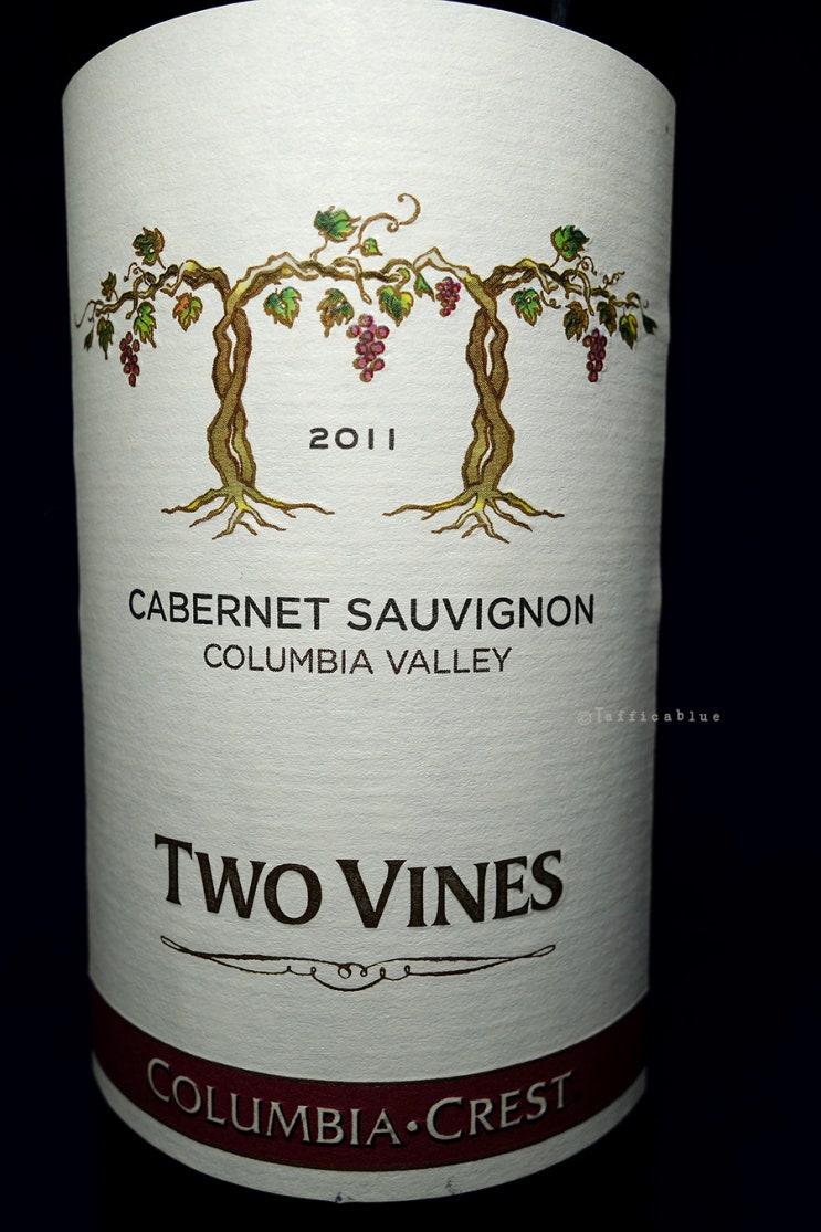 미국 와인 - 콜럼비아 크레스트 투 바인스 카버네 소비뇽 [Columbia Crest Two Vines Cabernet ...