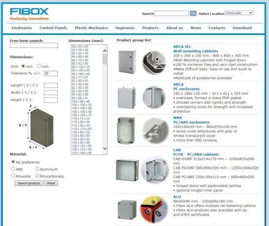 FIBOX 사이즈별 제품 찾기 : 네이버 블로그