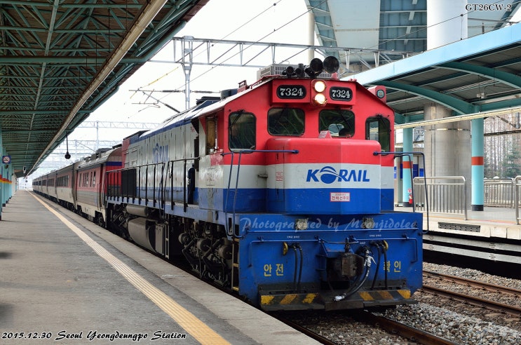 【鐵】Korail Class 7300 Diesel Locomotive 7324 GT26CW-2 : 네이버 블로그