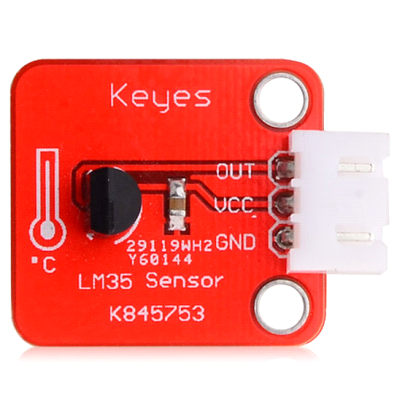 온도센서 알아보기 (열센서)(Keyes)(LM35)[아두이노 강좌] : 네이버 블로그