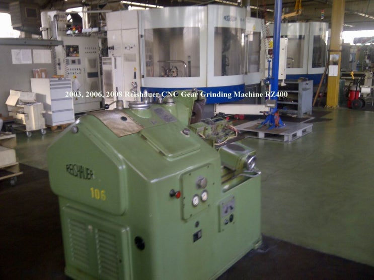 매매완료 - 사진 - 2006 Reishauer CNC Gear Grinding Machines RZ400 : 네이버 블로그