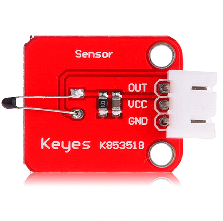 아날로그 서미스터 온도센서 모듈 사용하기 (Keyes)(열센서)(Analog Temperature Sensor Module ...