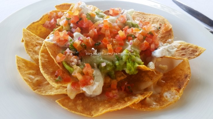 크리스탈 블루 & 풀 사이드 나초, Nachos, Crystal Blue & Pool side menu 2016 : 네이버 블로그