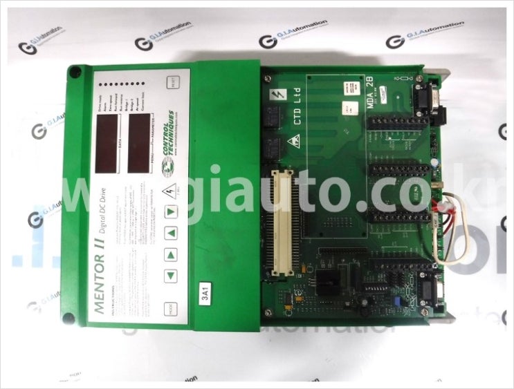Control Techniques, MENTOR II Digital DC Drive, M75RGB14, SN:3949240002 ...