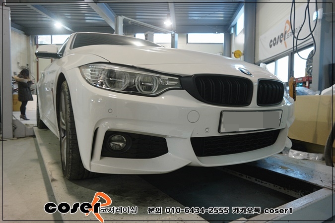 BMW F32 428i M4 무광그릴 작업/4시리즈 대만 AN사 M4 바디킷 출시~!! : 네이버 블로그