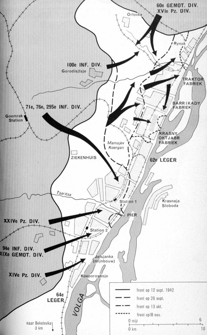 스탈린그라드 바리카디 대포 공장 지대의 전투- The Battle For the Barrikady Gun Factory In ...