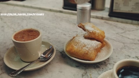 New Orleans, 뉴올리언스: dec.2015- cafe beignet/ 카페 베니에/ morning call/ 모닝콜 ...