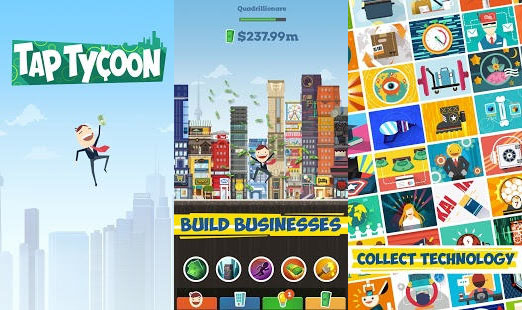 Tap Tycoon(탭 타이쿤) 초/중반 공략, 팁 : 네이버 블로그