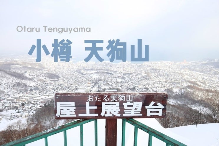 2016.01 小樽天狗山ロープウェイ Otaru Mt. Tengu Ropeway, Otaru HOKKAIDO : 네이버 블로그