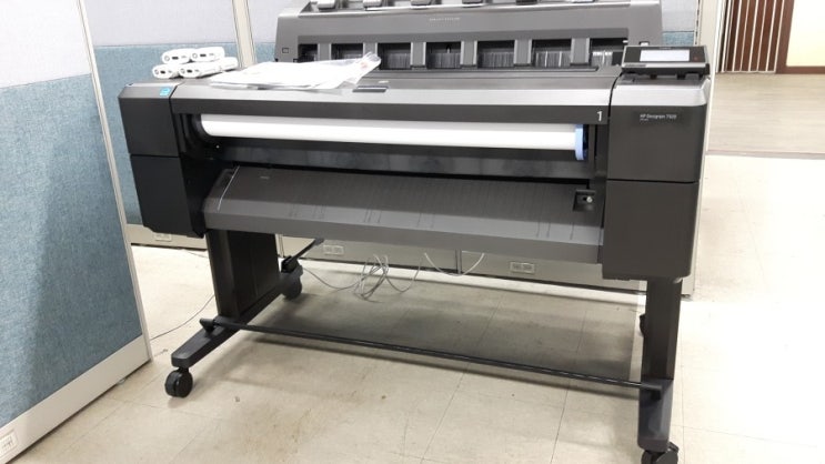 HP 디자인젯 T920 - 36 플로터 설치 보상판매 진행 : 네이버 블로그