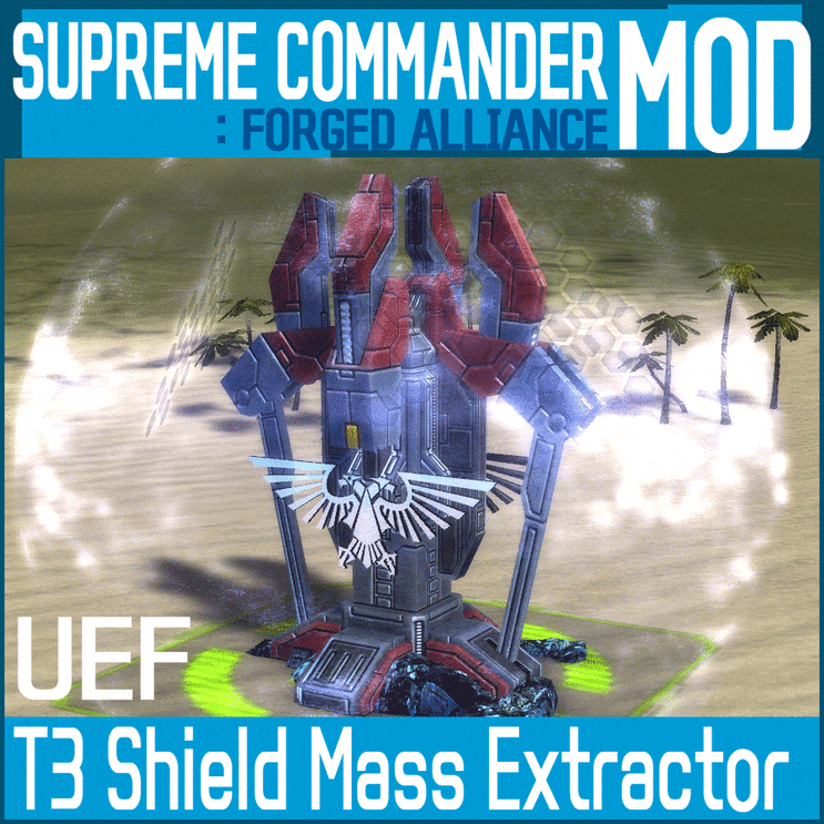 슈프림 커맨더 모드 UEB1302 Shield Mass Extractor UEF 3테크 실드 메스 추출기 : 네이버 블로그