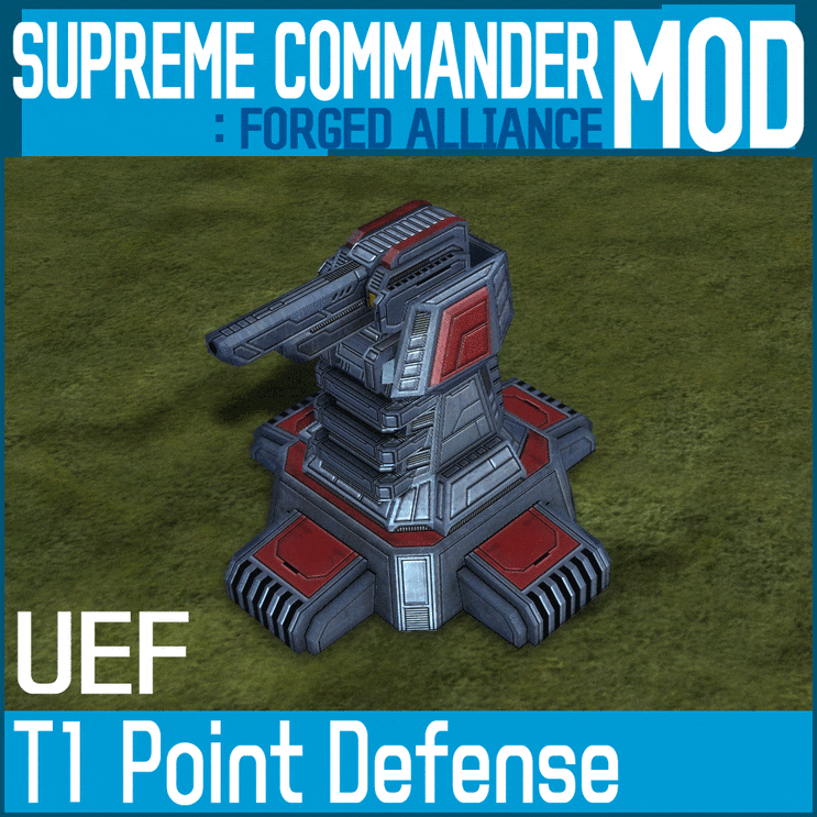 슈프림 커맨더 모드 UEB2101 Point Defense UEF 1테크 방어 타워 : 네이버 블로그