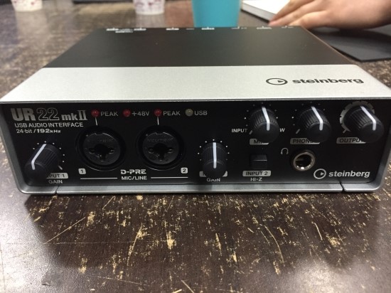 스테인버그 ur22 mk2 steinberg ur22 mk2 오디오 인터페이스 : 네이버 블로그