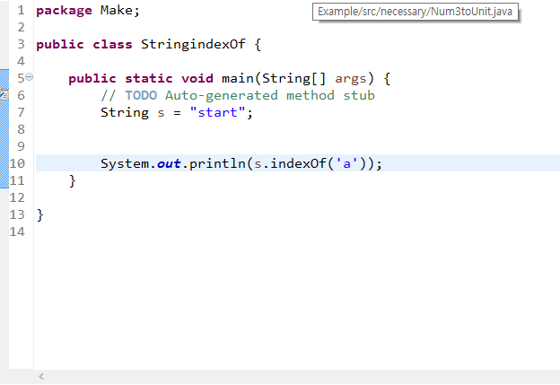 자바 String 클래스 : indexOf lastIndexOf : 네이버 블로그