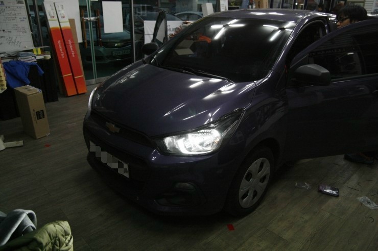 거제 브로모터스 루마썬팅 거제고현점 쉐보레 넥스트 스파크 프로빔 파워 Led전조등 작업거제led전조등거제프로빔led전조등거제프로빔파워led전조등작업고현led전조등