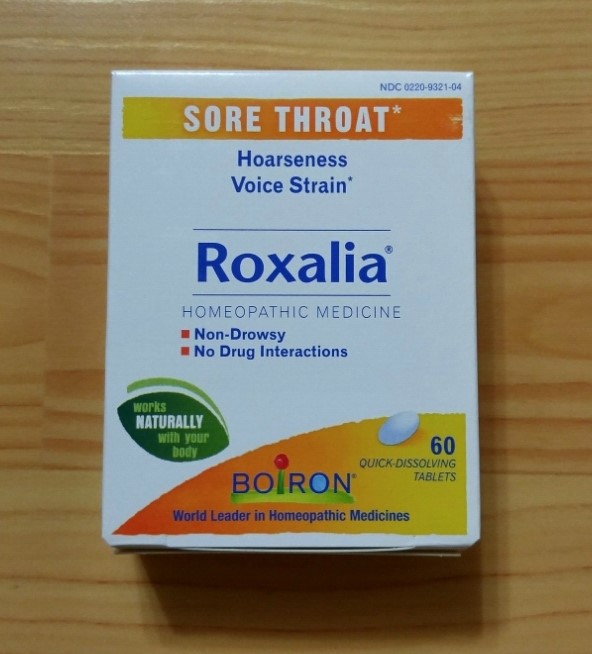 목아픔,목감기,Boiron, Roxalia, 아픈 목, 60 빨리 녹는 타블렛, 록살리아 목감기약, 아이허브 목감기약 추천 ...