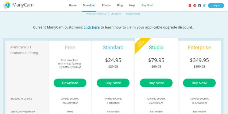 가상 웹캠 프로그램 ManyCam - 매니캠 : 네이버 블로그